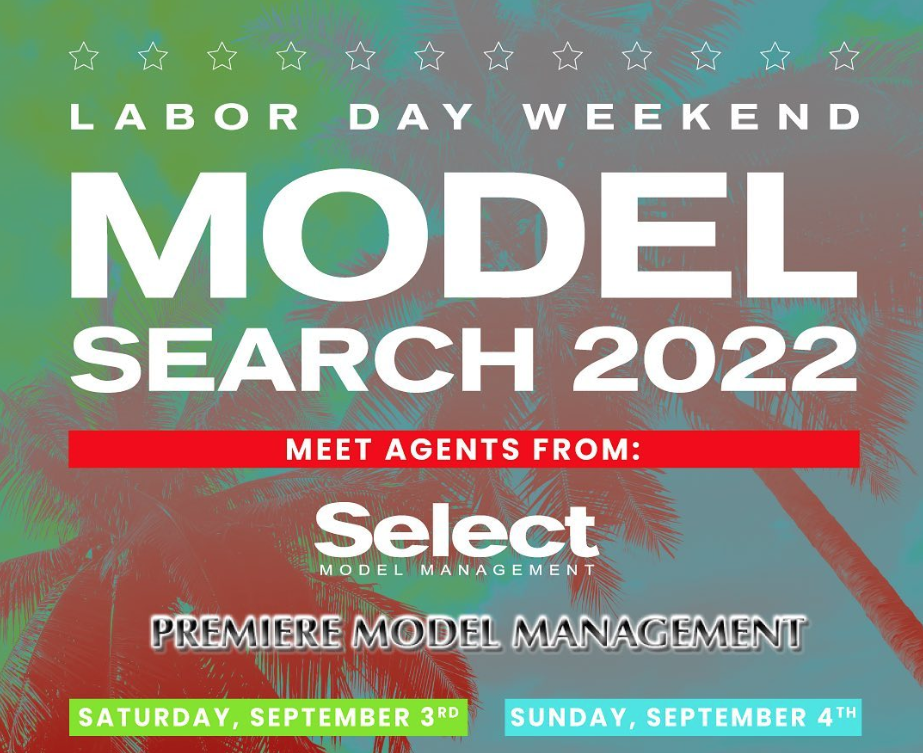 LABOR DAY WEEKEND- *MODEL SEARCH-MIAMI* ALL GENDERS/ ALL ETHNICITIES ...